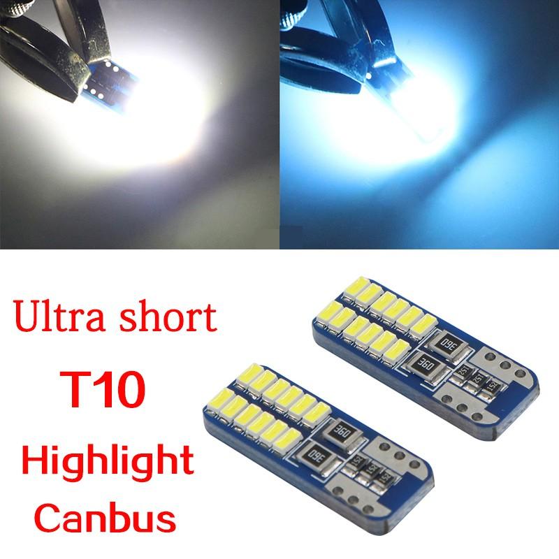 1PC T10 Led Bulb 194 W5W 24SMD Chipsets LED Bulbs for Car Courtesy ...