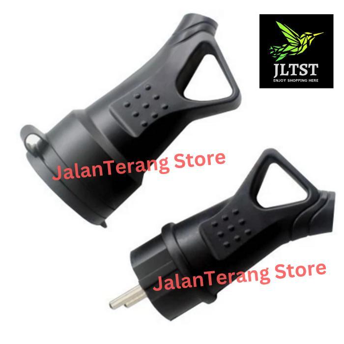 Steker Waterproof IP54 Stop Kontak Outdoor IP54 Wall Socket Box - Shop | Tokopedia