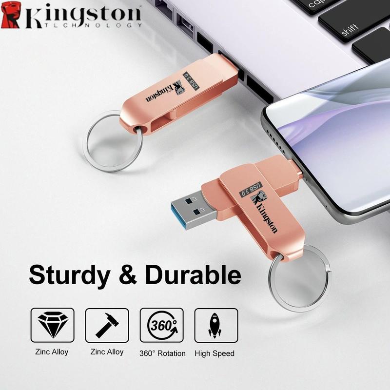 Kingston-flash drive 3 in 1 OTG USB Type C/Micro flash drive - TikTok ...