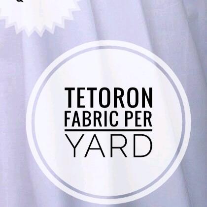 Tetoron fabric per yard for uniform - TikTok Shop Philippines