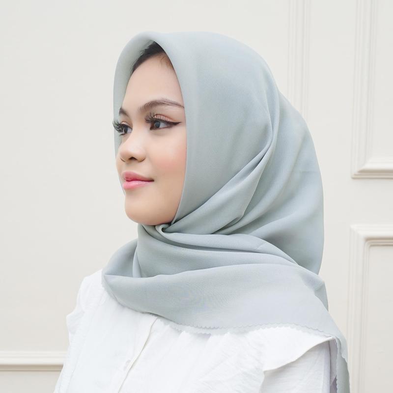 Shaybee | Bella Square Lasercut | Hijab Segiempat bahan Pollycotton - Shop | Tokopedia