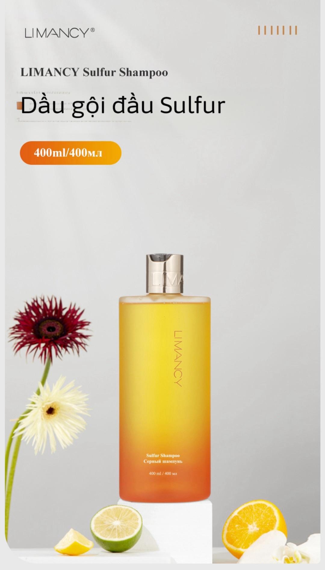 Dầu Gội Đầu LIMANCY Nano Sinh Học Lưu Huỳnh - Lá Xanh Thân Thiện Việt Nam