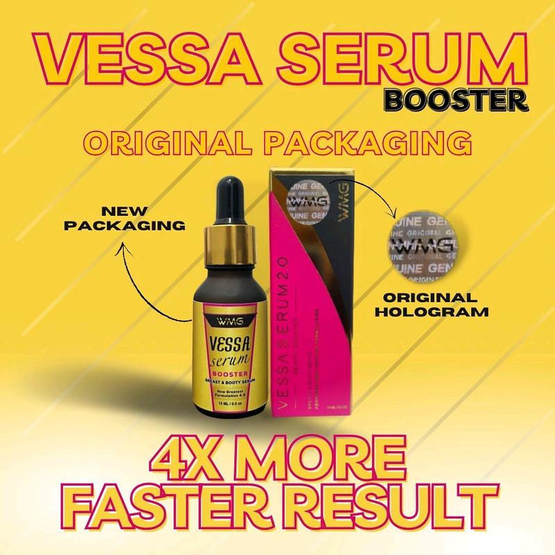 Vessa Serum Booster 3 BOTOL RM 100 ORIGINAL HQ Organik Serum - TikTok ...
