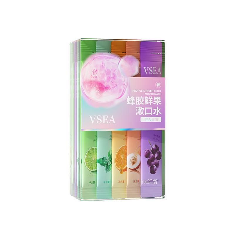 VSEA Propolis Fresh Fruit Mouthwash-11ml/bag - TikTok Shop Singapore