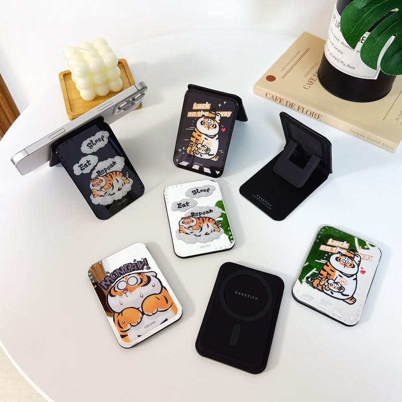 # Fat Tiger, 2-in 1 Magnetic Card Bag Phone Case, Slim Card Holder ...