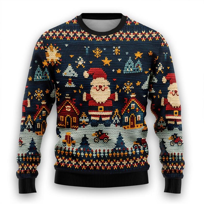 Sweater Krismas Hodoh Lucu, Untuk Wanita dan Lelaki, Baju Sweat ...