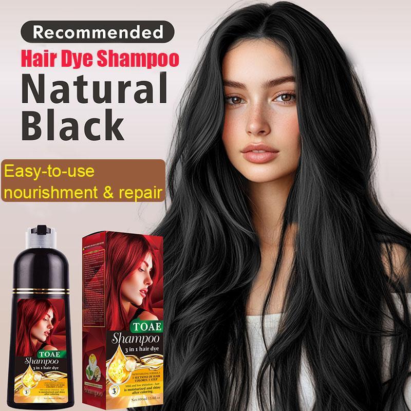 Natural Herbal Hair Dye 400ml Organic Natural Fast Hair Dye Black ...