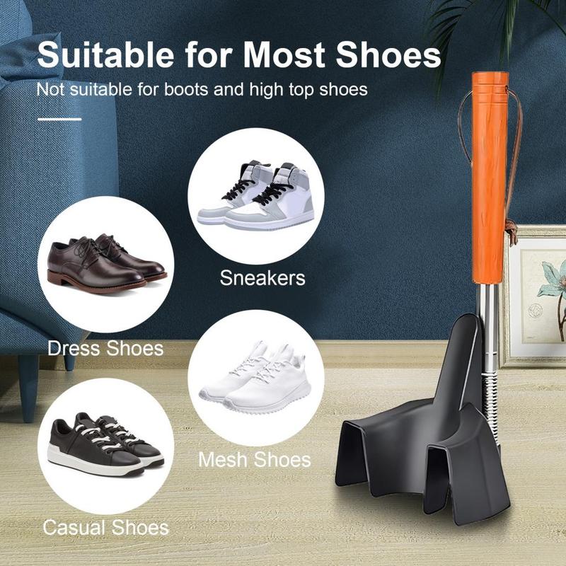 ilayersf- Shoe Assist Device Shoe Horn with Handle Easy Shoe - TikTok ...