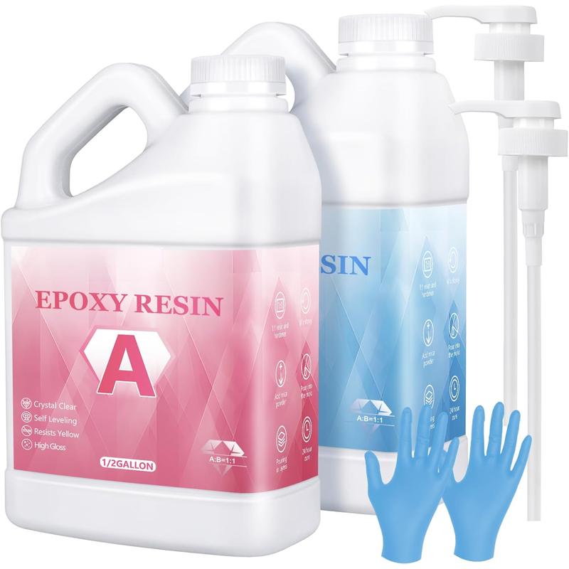 Epoxy 1Gallon - Clear Epoxy Kit - No Yellowing No Bubble Art - TikTok Shop
