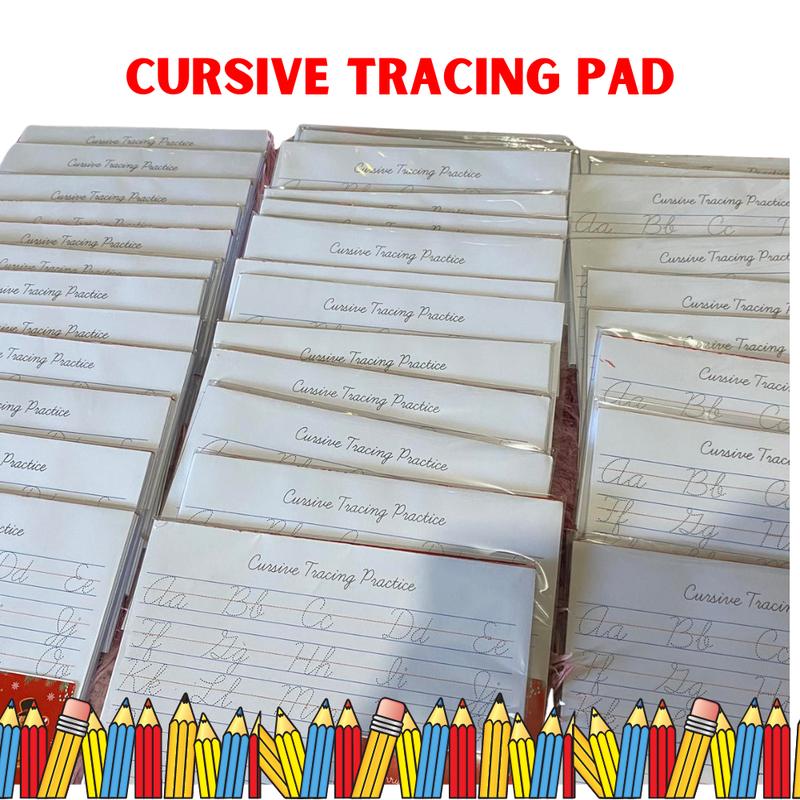 Cursive Tracing Pad for kids (Cursive Alphabet and Cursive name ...