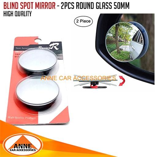 2 pcs Universal Professional Car and Van 360 Blind Spot Mirror - TikTok ...