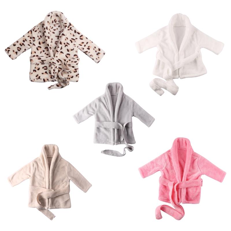 Newborn Baby Flannel Robe Bathrobe and Bath Towel Blanket Se - TikTok ...