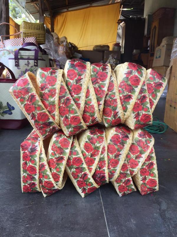 Kepe tamas bambu motif Bunga - Shop | Tokopedia