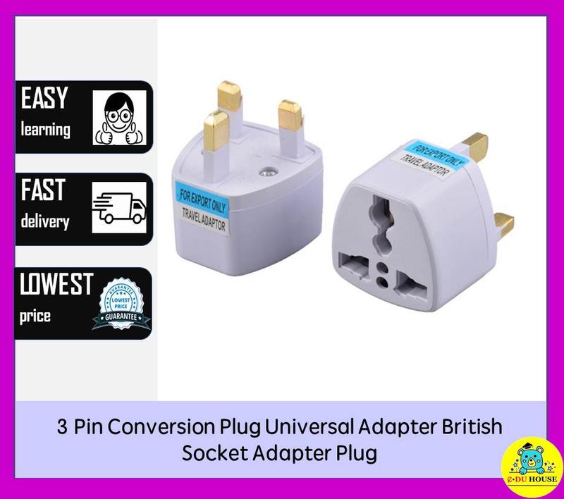 3 Pin Conversion Plug Universal Adapter British Socket Adapter - TikTok ...