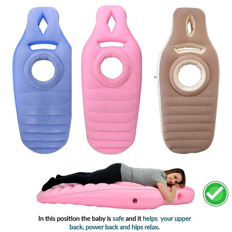 Inflatable Pregnant Women's Mattress for Sleeping on The Stomach ...