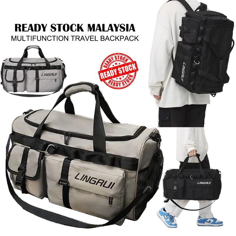 Beg Pakaian Beg Baju Beg Travel Large Capacity Duffel Backpack - TikTok ...