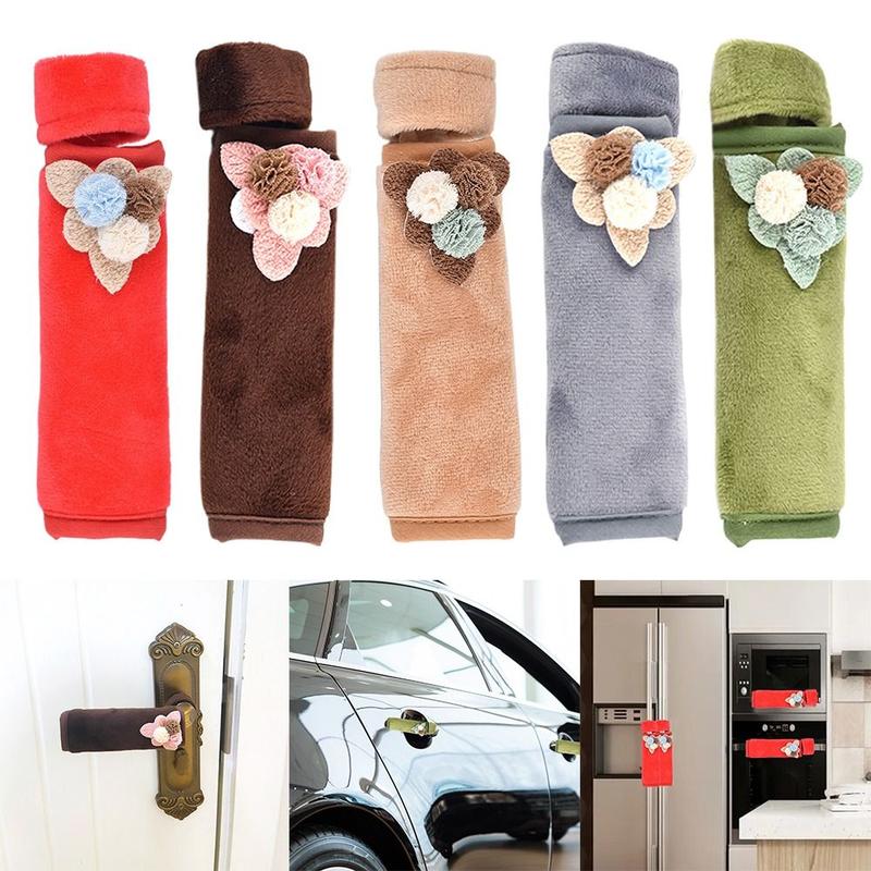 Door Knob Sleeve Soft Refrigerator Door Handle Cover Gloves Warmer ...