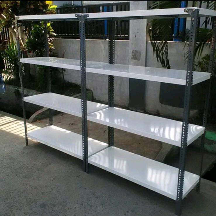Rak besi 4 susun putih Tahan Lama - Shop | Tokopedia