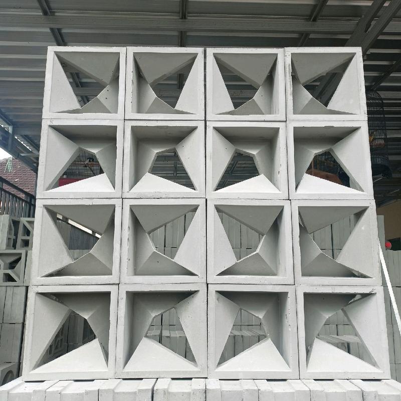 Roster beton minimalis asli beton cor halus presisi ukuran 20x20 - Shop ...