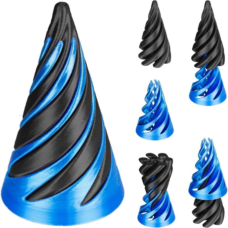 Impossible Cone, Impossible Pyramid Spiral Cone 3D Printed Spiral ...