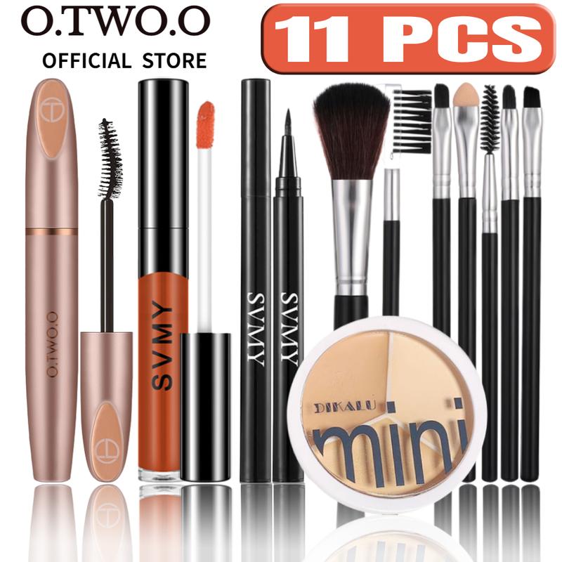 Set Solekan Mata, 11PC, O.TWO.O, Maskara Gentian Sutera 3D, Kalis ...