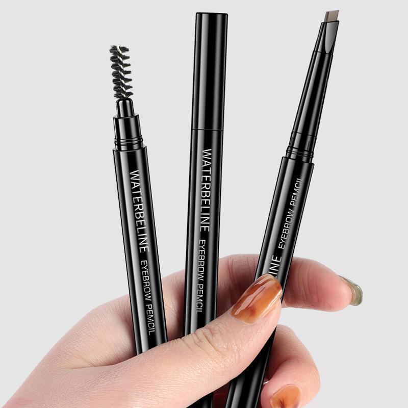 5 Color Double Head Eyebrow Pencil Silky makeup tool Waterproof ...