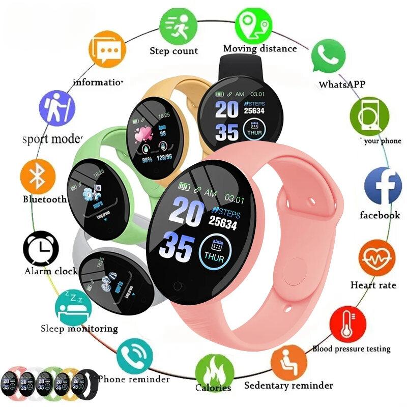 New D18 Multifunctional Smart Watch for Men and Women, Bluetooth ...