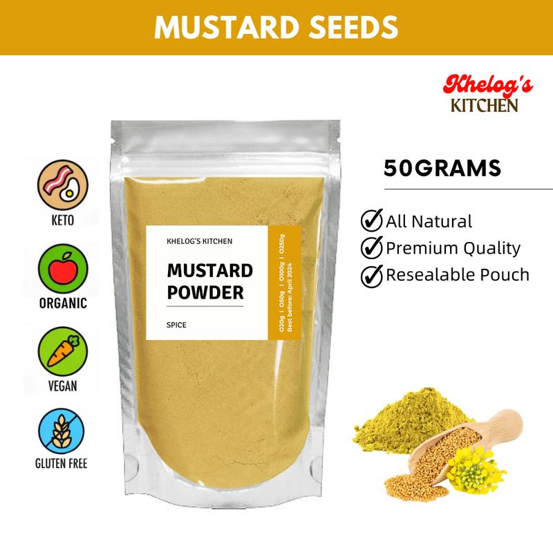 Mustard Powder 50g / 100g - TikTok Shop Philippines