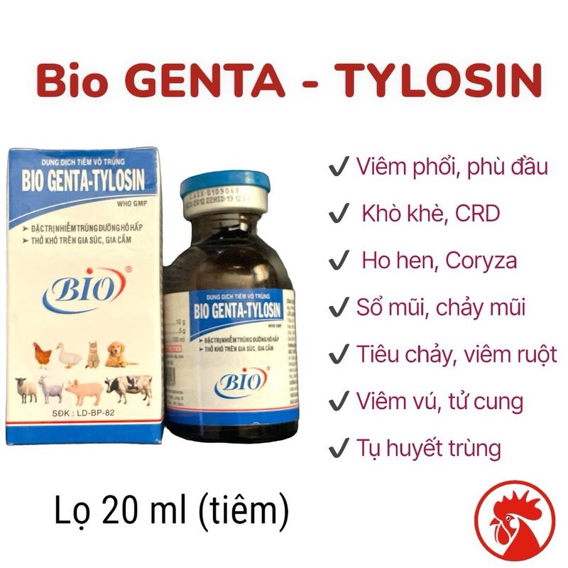 Bio Genta-Tylosin 20ml trị hô hấp, khò khè, sỗ mũi, tụ huyết - TikTok ...