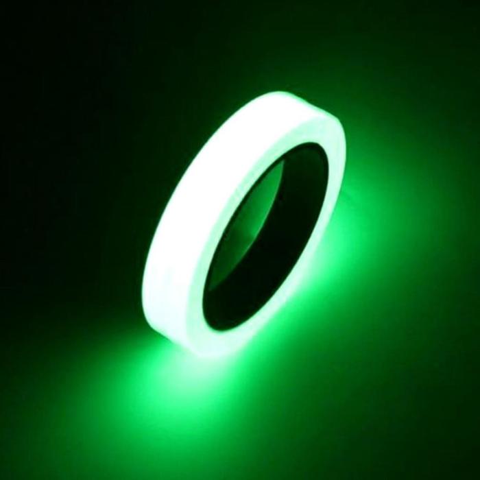 Jual COD Lakban Solasi Tape Perekat Reflektor Glow In The Dark Bersinar ...