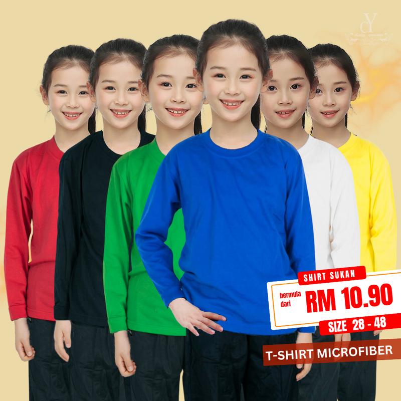 CY SHIRT MICROFIBER SPORT LONG SLEEVE / BAJU SUKAN KAIN JERS - TikTok ...