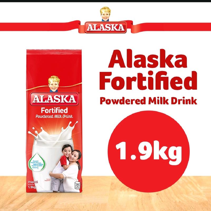 Alaska 1.9 kg Fortified Powdered Milk Drink Beverage Mixed Protein ...