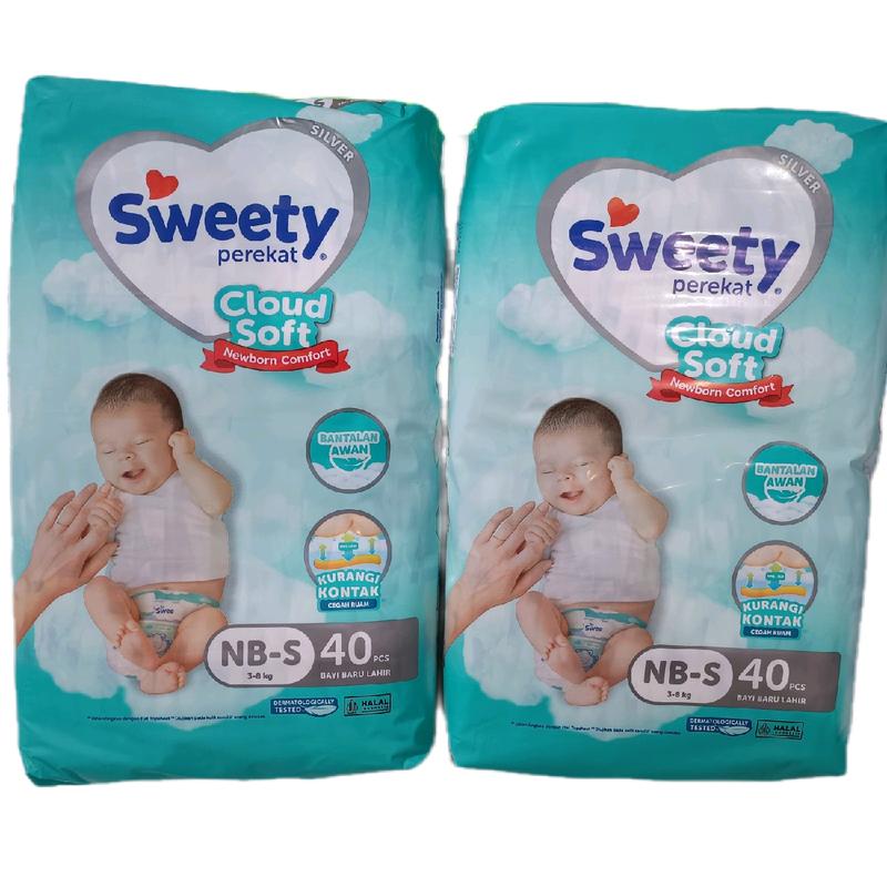 (PAKET 2 BALL) SWEETY SILVER NEWBORN COMFORT Cloud Soft Popo - Shop ...