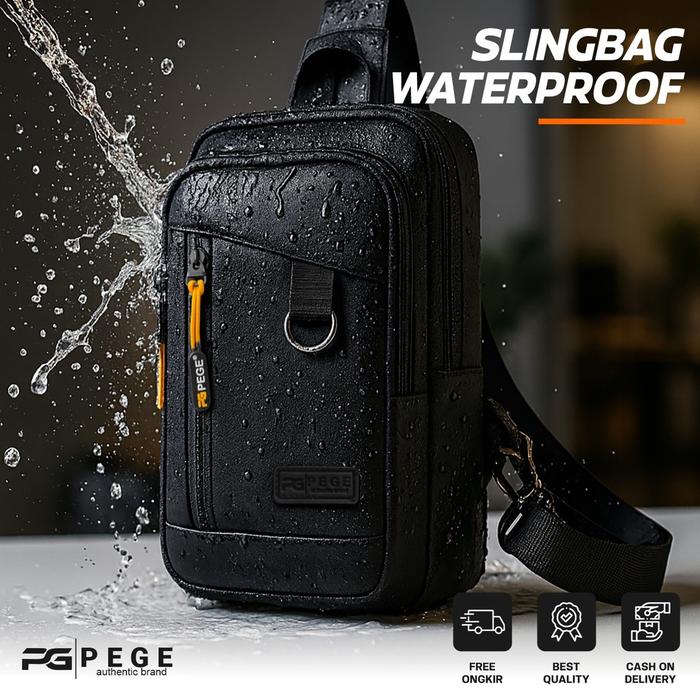 Promo Tas Sling Bag Crosboddy PEGE Thorne Tas Pundak Pria 2in1 ...
