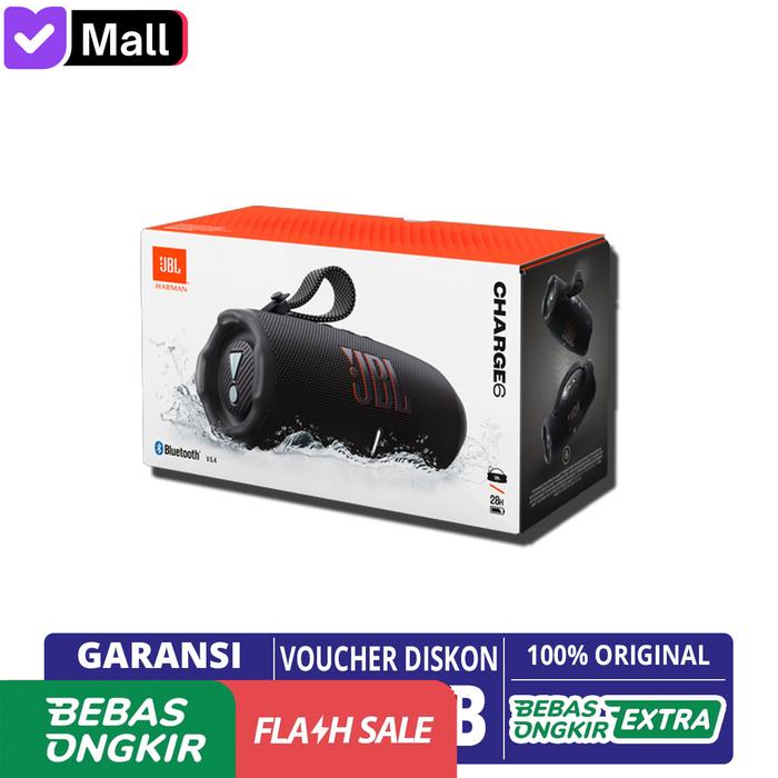 Promo JBL Charge 6 Waterproof Portable Bluetooth Speaker IP68 ...