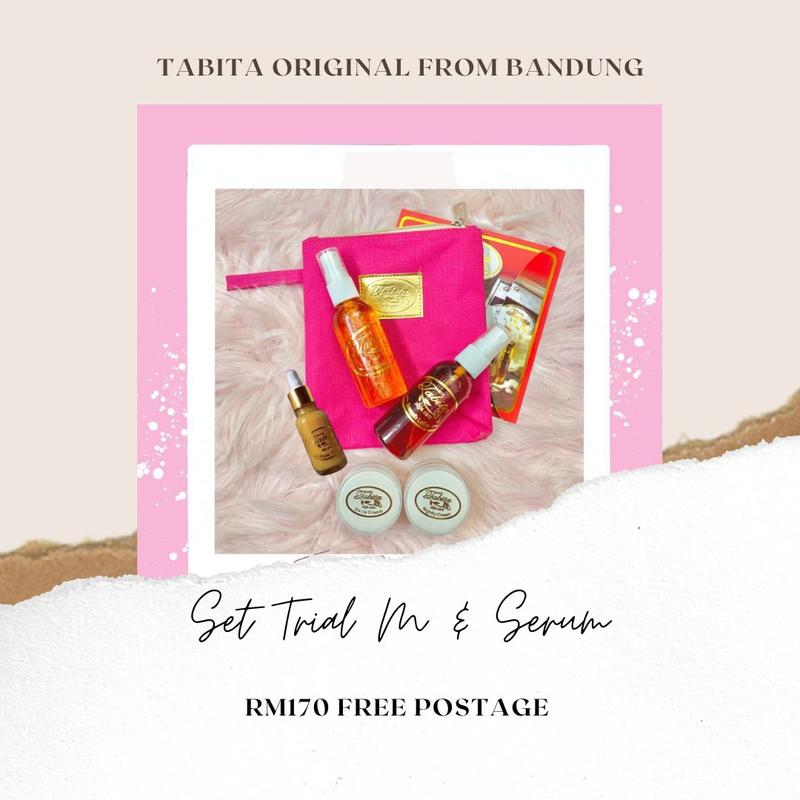 COMBO SET TRIAL M SKINCARE TABITA + SERUM - TikTok Shop Malaysia