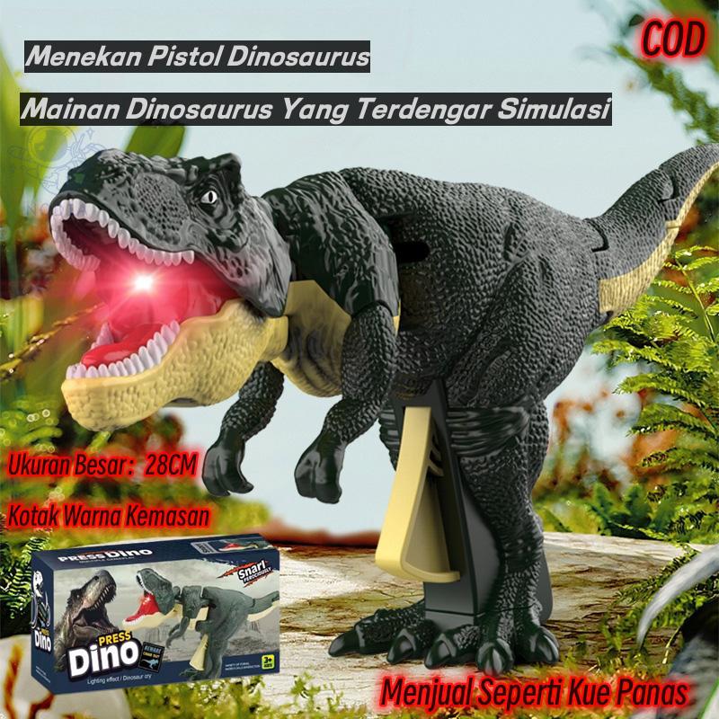 NODIA Toy Populer Tekan Dinosaurus//Mainan Viral Dinosaurus Sha - Shop ...