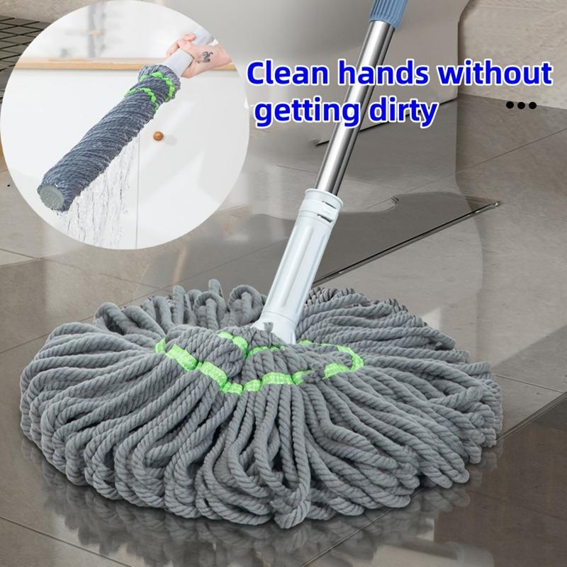 Spin-Free Manual Mop, Rotating Mop, Lazy Mop, Water Mop without ...