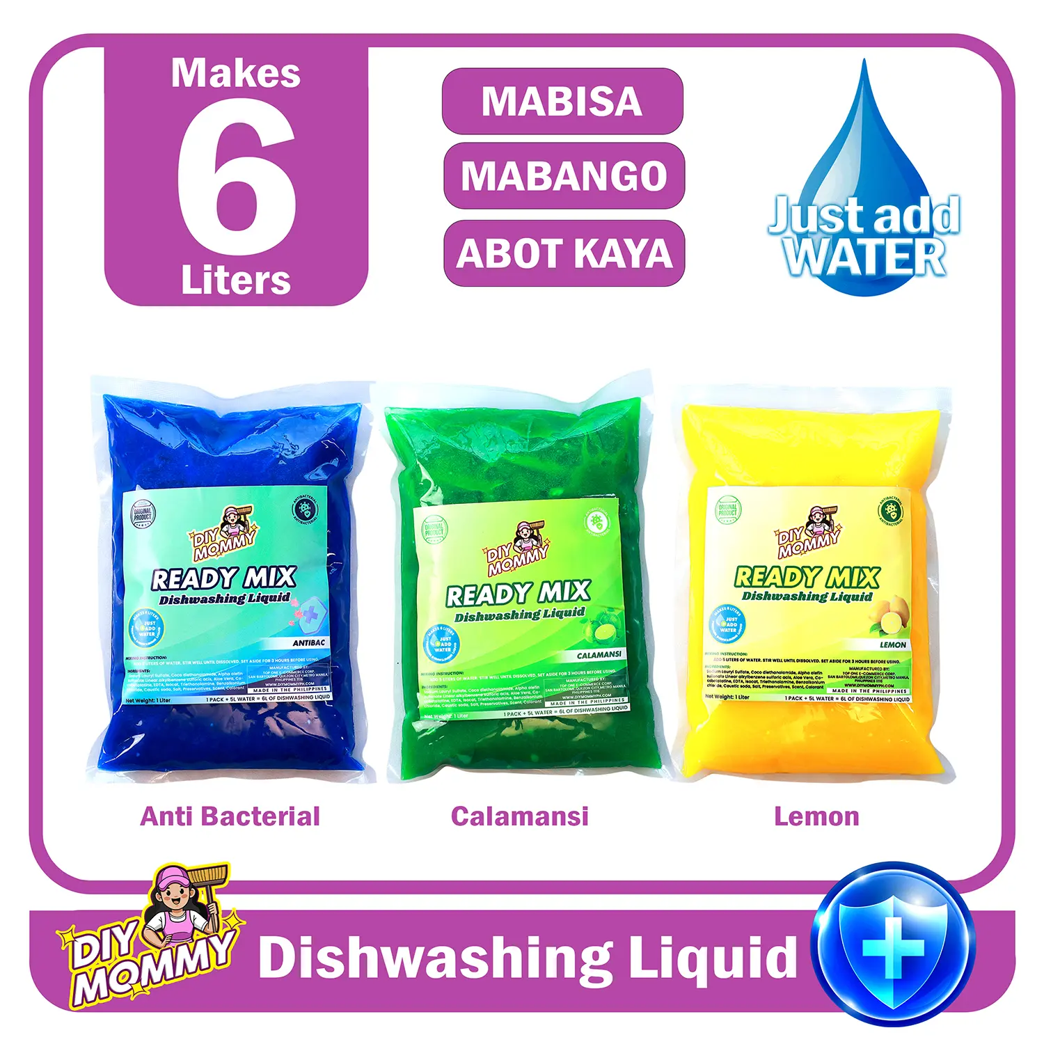 DIY Mommy Dishwashing Liquid Paste, Makes 12 Liters, Just ad - TikTok ...