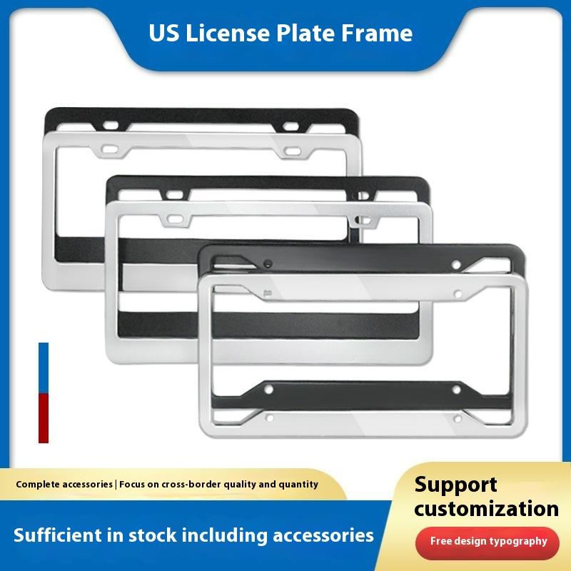 License Plate Frame US Standard License Plate Frame US License - TikTok ...