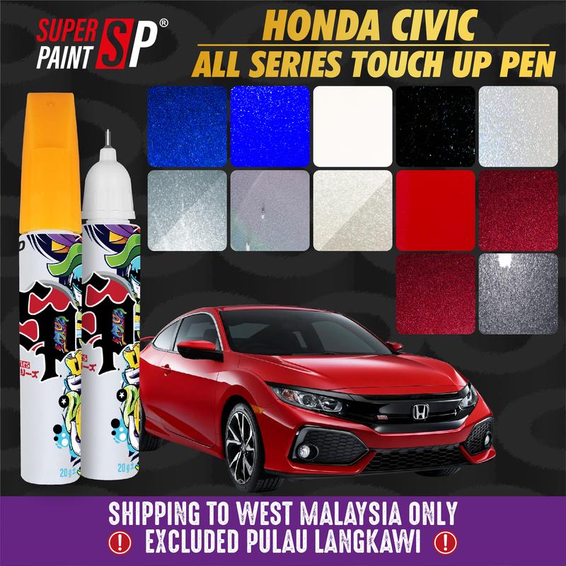[ HONDA CIVIC 2016-2020 ] Car Touch Up Pen Repair Paint Body - TikTok ...