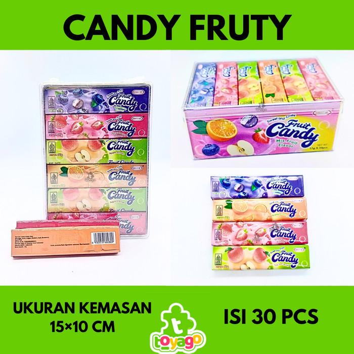 SWEET ME PERMEN LUNAK MIX FRUIT BOX/FRUIT CANDY ISI 30 PCS GROSIR MURAH ...