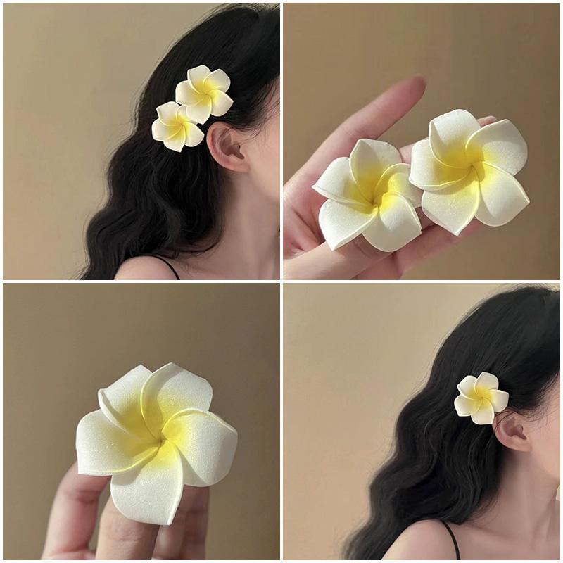 Klip Rambut Frangipani Tiruan, Jepit Rambut Pantai Ins, Klip - TikTok ...