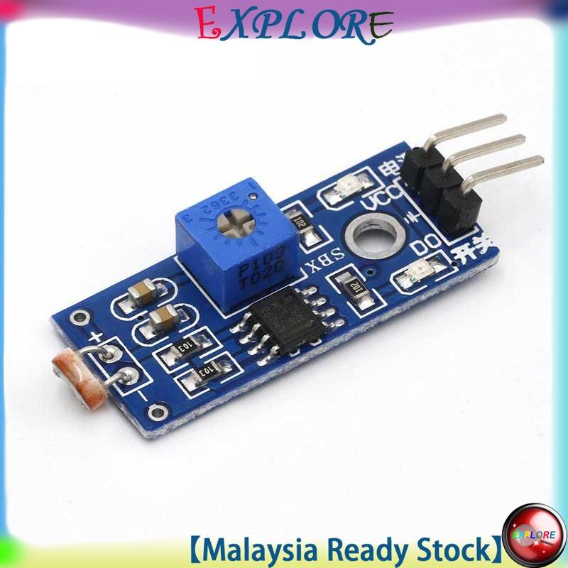 【Malaysia Ready Stock】LM393 3Pin Optical Sensitive Sensor module Light ...