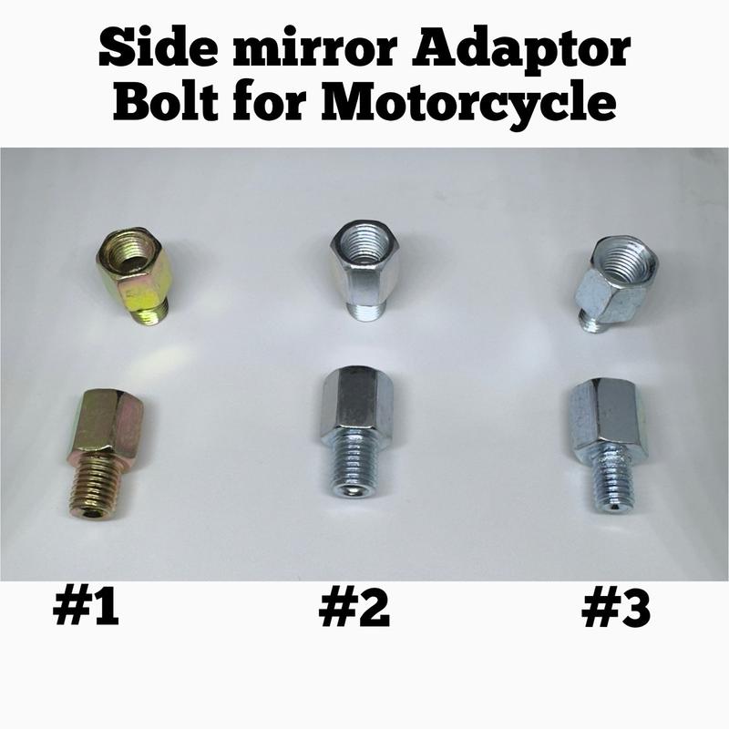 Side mirror adapter for motorcycle (sold per piece) - TikTok Shop ...
