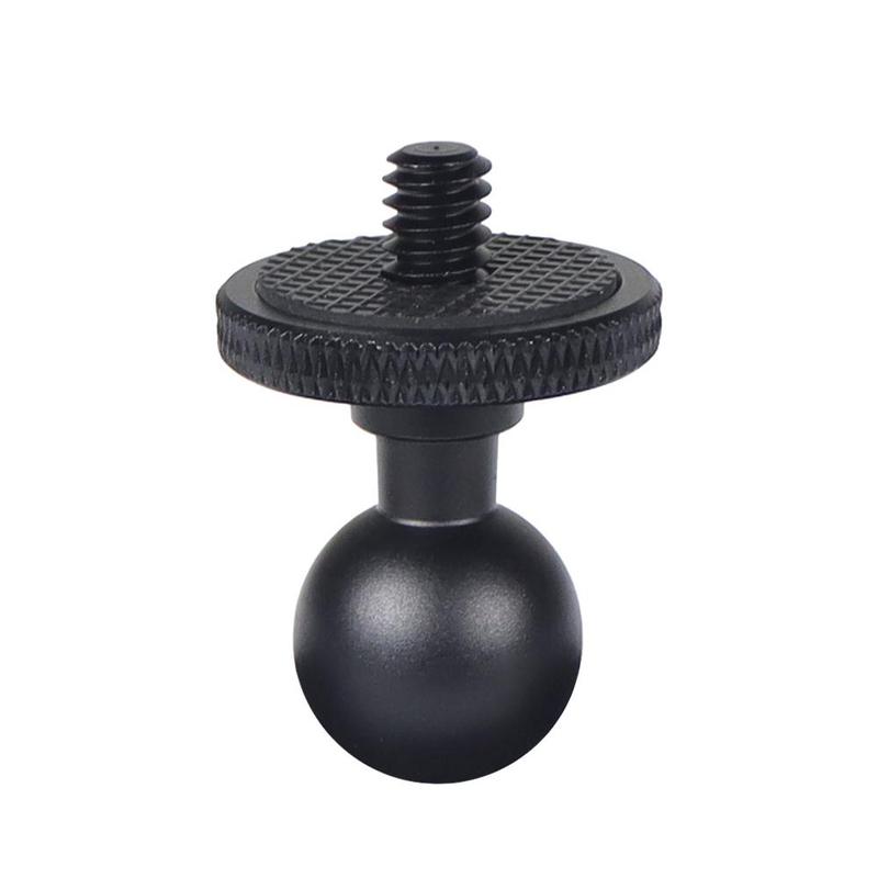 17MmBall Head Mount 1/4" Screw Adapter For Gopro Hero Insta360 - TikTok ...