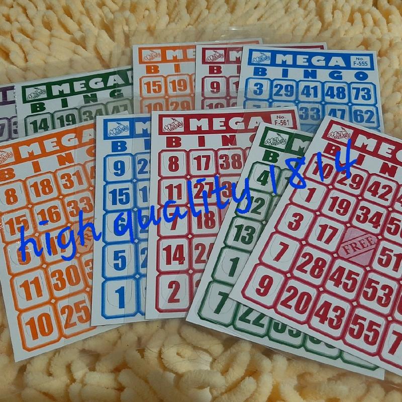 high quality 10 pcs laminanted bingo card m*ga - TikTok Shop Philippines