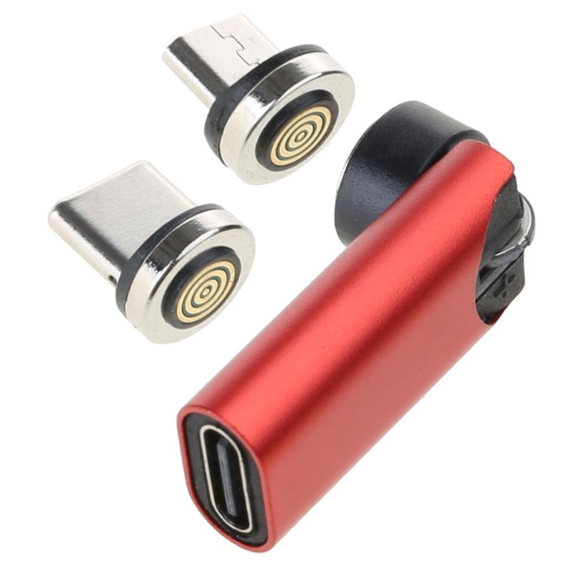 FENG 540° Rotation Magnetic Adapter Type C Micro USB Charger - TikTok ...