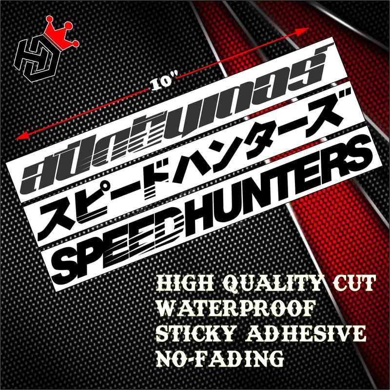 Speed Hunter sticker 10inch for - TikTok Shop Philippines