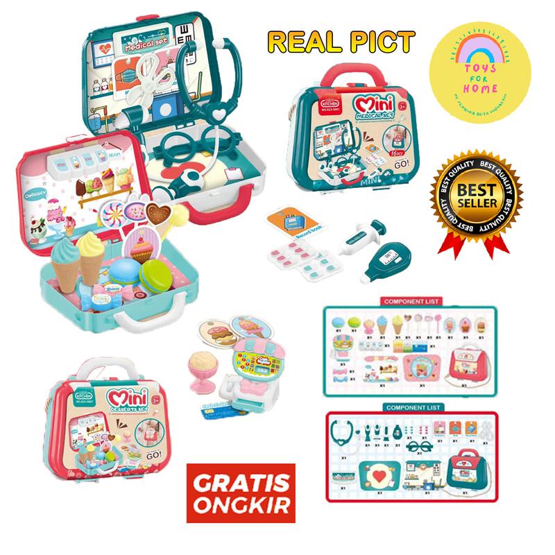 Toys Mainan Anak Backpack Mini Koper Series Tas Koper - Shop | Tokopedia